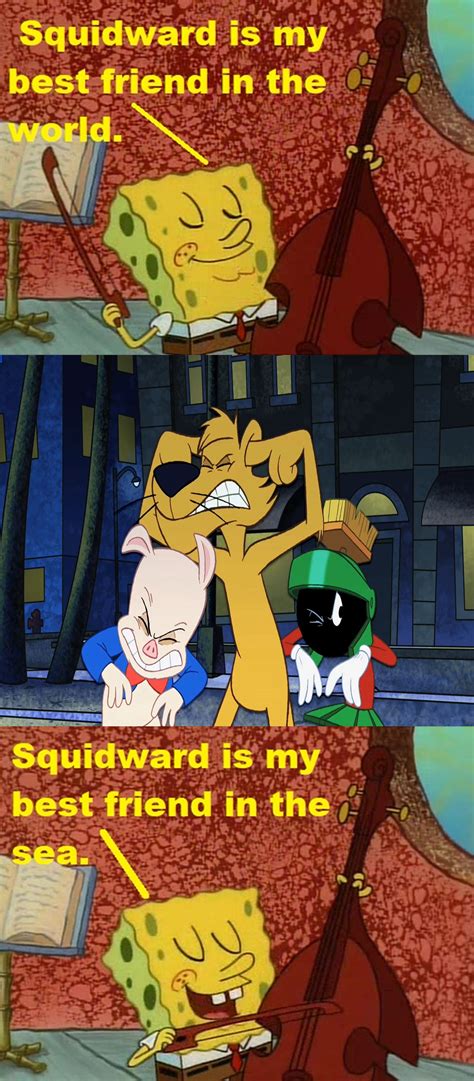 Spongebob Makes Porkypete And Marvins Ears Bleed By Aaronhardy523 On