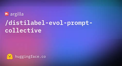 Argilladistilabel Evol Prompt Collective · Datasets At Hugging Face
