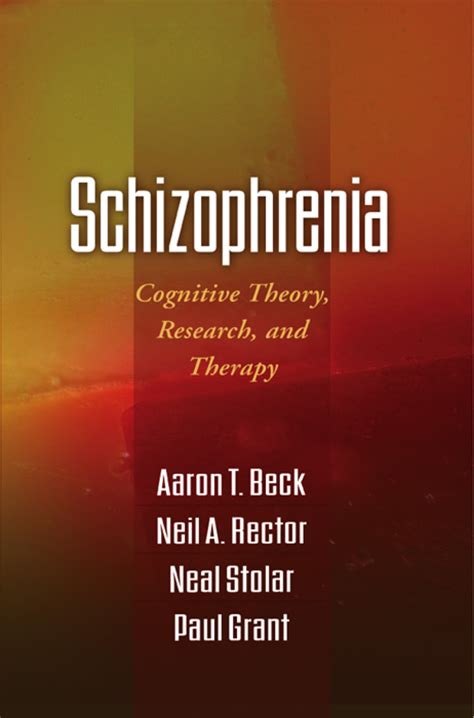 Schizophrenia Cognitive Theory Research And Therapy Premiumjs Store