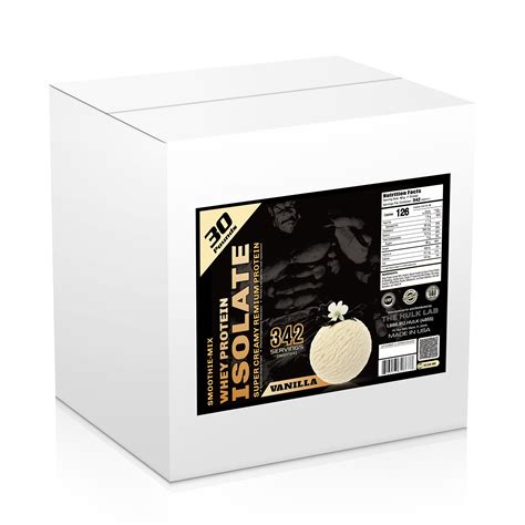 Bulk Whey Protein Isolate Smoothie Mix 15lb And 30lb Super Creamy
