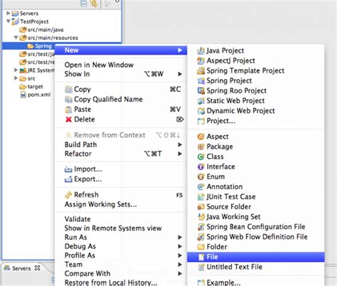 Basic Configuration Of Spring Application Contextxml File In Eclipse