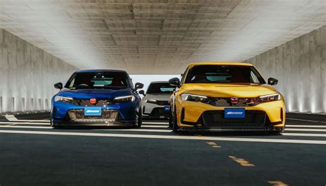 2023 Honda Civic Type R Colors Blue And Yellow Sports Cars Car