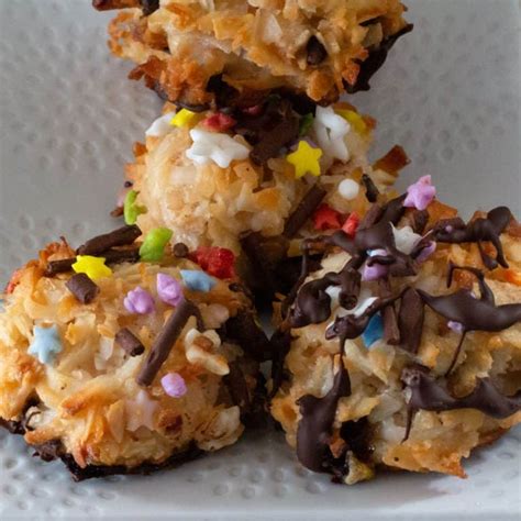 Colorful Passover Coconut Macaroons Mother Would Know
