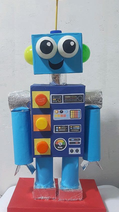 Robot De Carton Facil