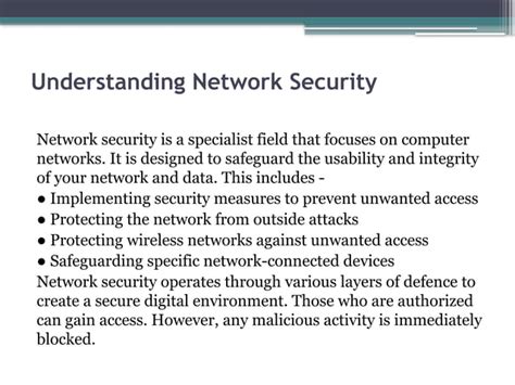 Difference Between Network Security And Cyber Securitypptx