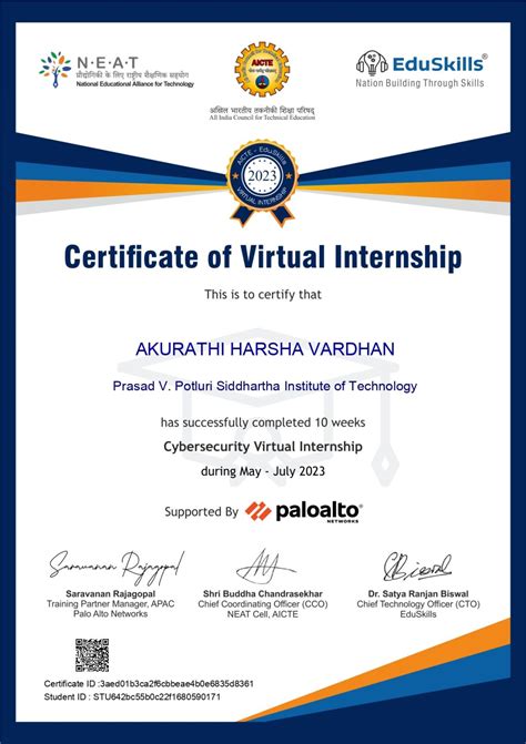 Cybersecurity Internship Aicte Cybersecurityinternship Learning