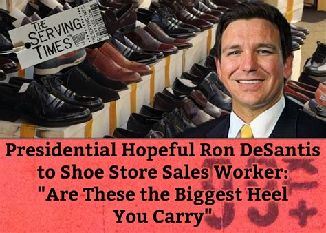 Ron Desantis Running In Heels