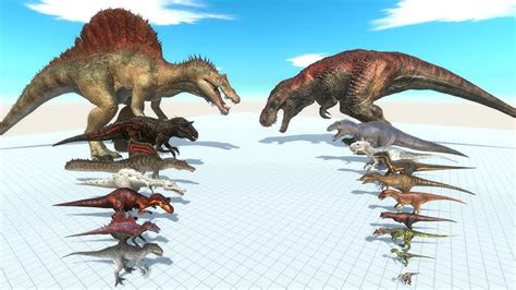 Gigantosaurus Versus Carnotaurus