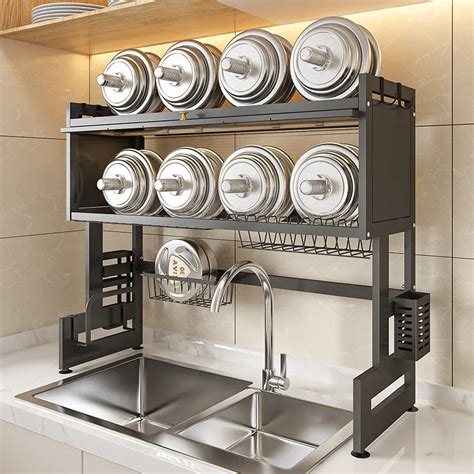 Songmics 3 Tier Metal Storage Racks Efficient Kitchen Organization