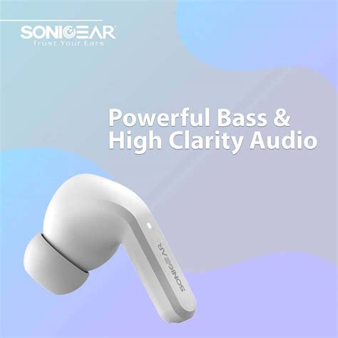 Sonicgear Earpump Tws Anc Bluetooth True Wireless Type C Pod Earphones Active Noise Cancelling
