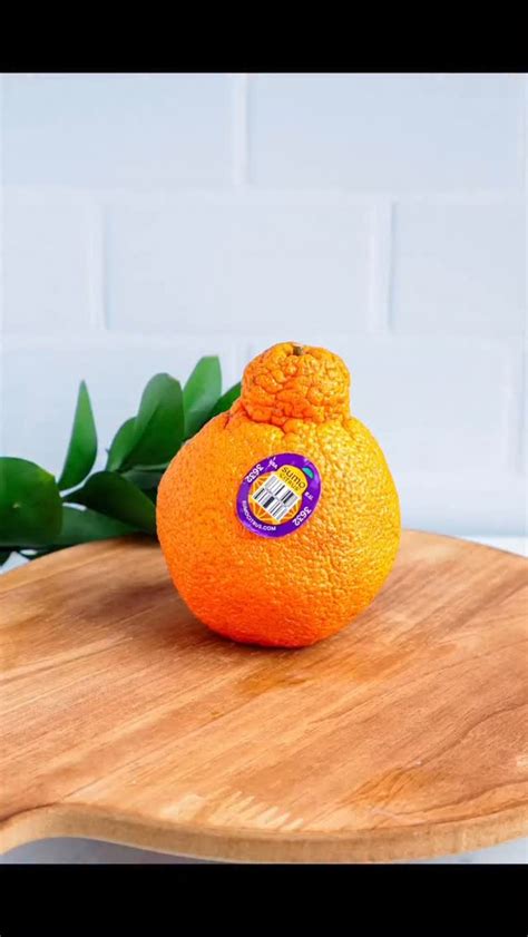 Peeling Sumo Citrus Is Like Unboxing Joy 🧡 Easy To Peel Flawless