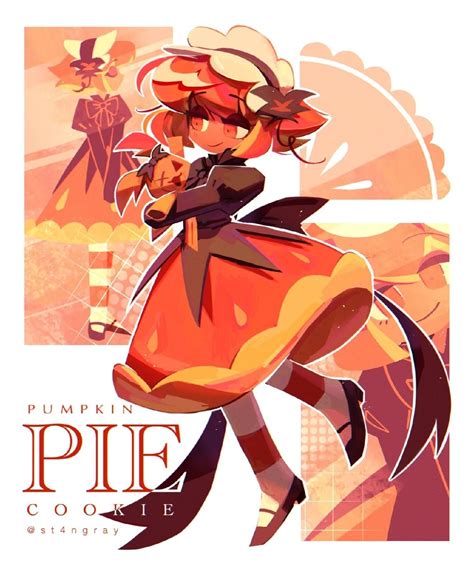 Pin By Sp Unstaeble On Cookie Run Pumpkin Pie Cookies Cookie Run Do