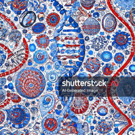 Repeating Pattern Medical Genetic Ai Generated Image 2451632043 Shutterstock