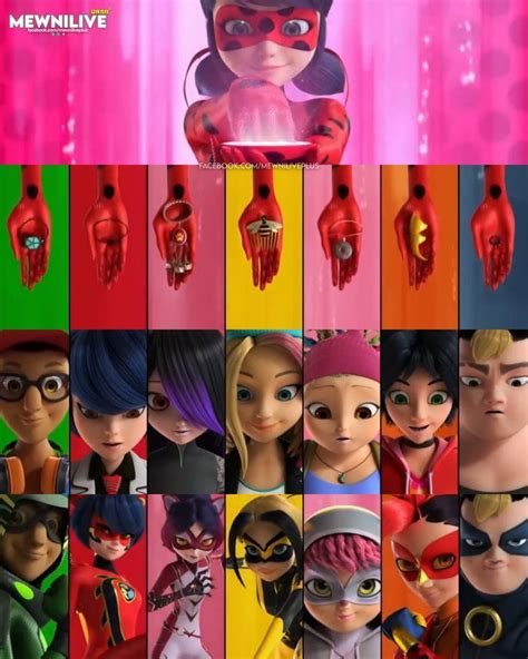 Miraculous Superheroes And Villains Artofit