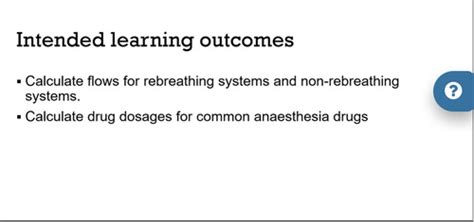 Calculations In Anaesthesia Flashcards Quizlet