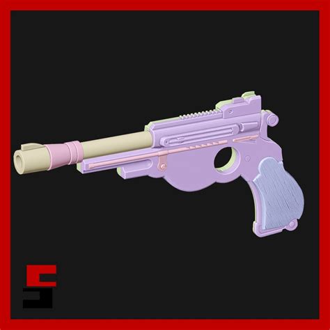 3d File Mandalorians Ib 94 Blaster Pistol Star Wars Prop Replica