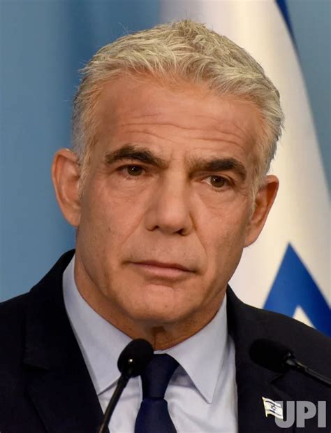Photo Israeli Prime Minister Yair Lapid Holds A Security Briefing In