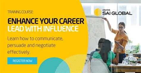 Lead And Communicate With Influence Intertek Sai Global