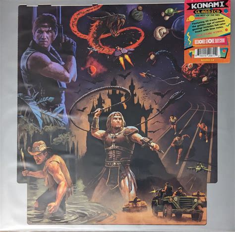 Konami Kukeiha Club Konami Classics The Best Of The Nes Vinyl Hot Pink Lp Album 2 More