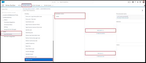 Drawloop User Not Available Under Profile To Add Permissions Docgen Admin Community