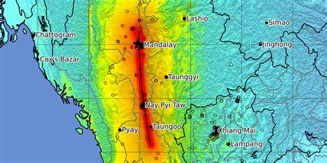 Devastating 2025 Myanmar Earthquake Hints At Larger Earthquakes Ahead