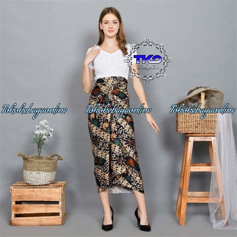 Jual Rok Lilit Batikrok Lilit Batik Modernrok Lilit Kebayarok Batik