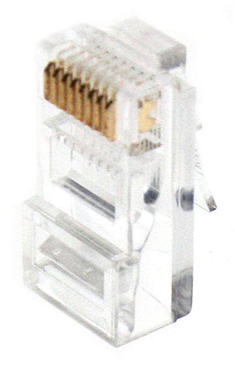 Pack 100 Modular Plug 8p8c Rj45 Utp C5ec6