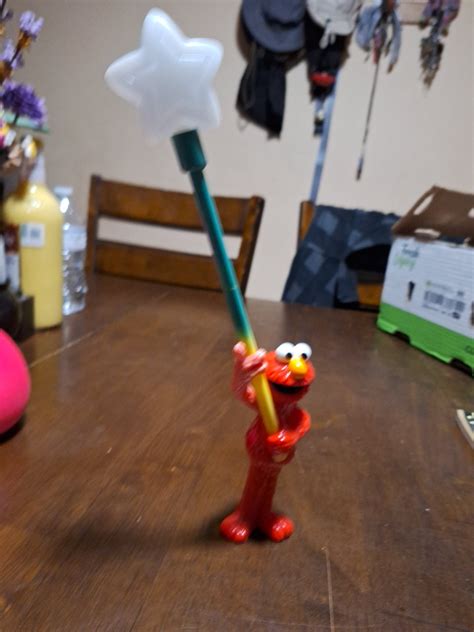 Elmo Star Light Up Wand 2014 Sesame Workshop Etsy