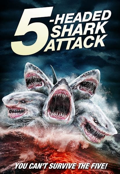 5 Headed Shark Attack Lej Eller Køb Og Stream På Blockbuster