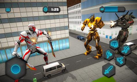 Dual Sword Hero Robot Transforming 3d Apk For Android Download