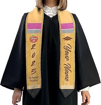 Hieprints Personalized Teacher Graduation Stole 2025custom
