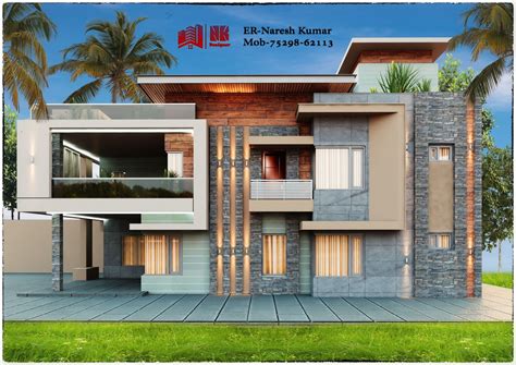 Modern Duplex House Design
