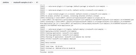 Mulesoft Ci Cd Setup Mulesoft Automatic Build And Deployment