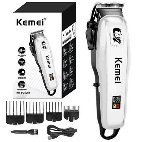 Jual Cukur Rambut Alat Cukur Alat Potong Rambut Hair Clipper Kemei Km 809a Dan Km Pg809a Alat
