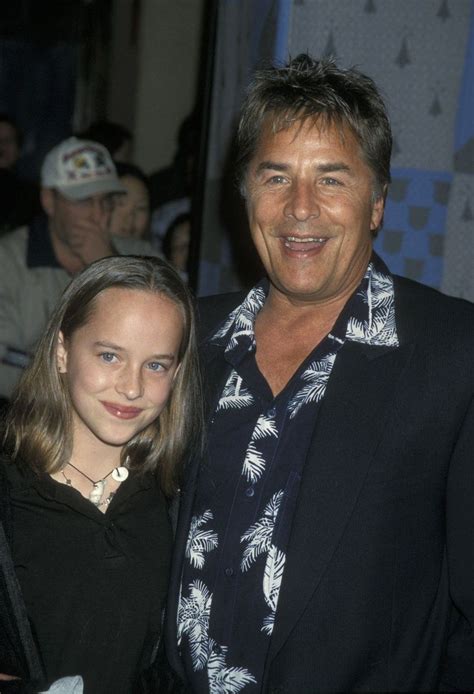 Dakota Johnson With Her Father Don Johnson 2001 Don Johnson Dakota Johnson Celebrities