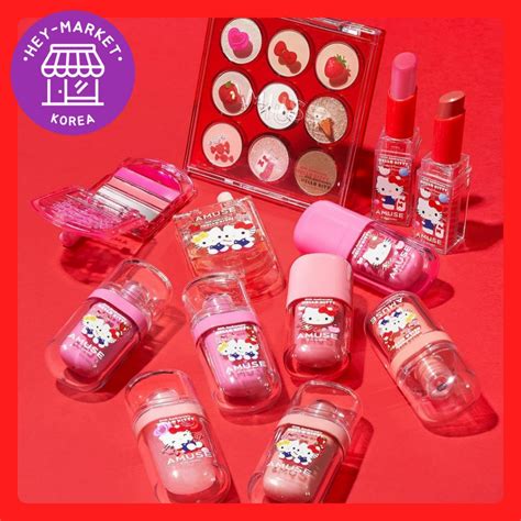 [amuse]🩷amuse X Hello Kitty Limited Edition🩷 Lip Tint Foundation Cosmetic Shopee Malaysia