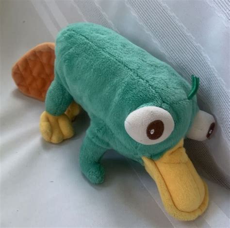 Disney Phineas And Ferb Plush Figure Perry The Platypus Stuffed Ebay Perry The Platypus