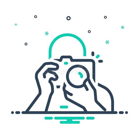 Mix Icon For Passion Passionate And Hobby Stock Illustration