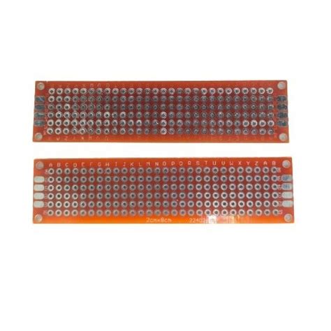 20 X 80 Mm Single Side 2 54 Mm Pitch General Purpose Dotted Pcb Rajiv Electronics
