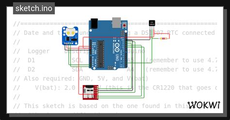 RTC MicroSD Temp Wokwi ESP32 STM32 Arduino Simulator