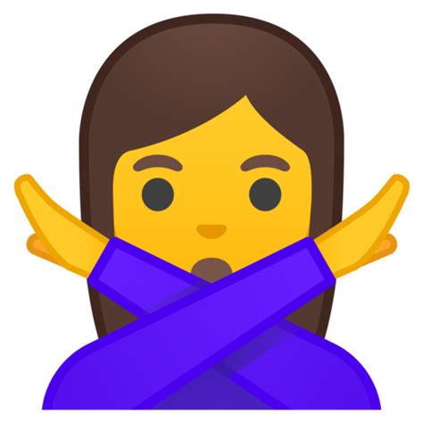 🙅 Person Gesturing No Emoji Meaning And Usage