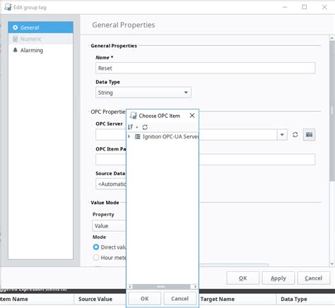 Transaction Group Opc Item Browser Voters Inductive Automation