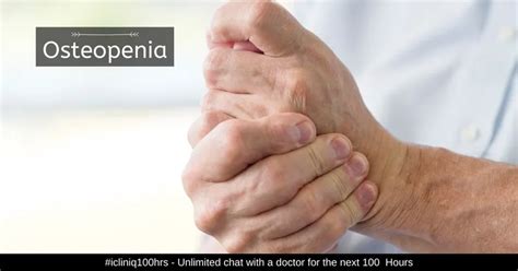 Osteopenia Causes Symptoms Diagnosis Treatments