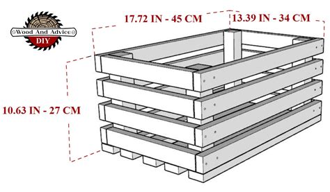 Build Plans For 3 Styles Of Crates 2 Crates And The Solid End Crate