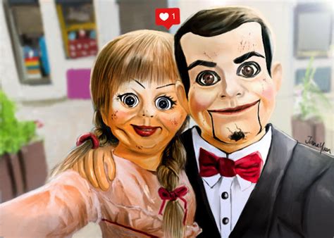 Annabelle With Slappy By Janey05 On Deviantart