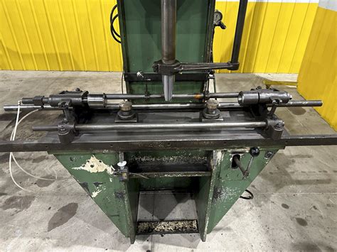 Greenard Model Hcs 12 8 Hydraulic C Frame Straightening Press Stock