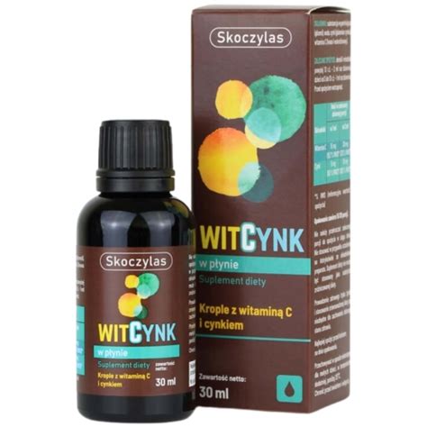 Skoczylas Witamina C Cynk W Płynie 30 Ml