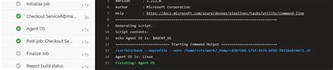 Azure Devops How To Check What Is Os Of Self Hosted Agent Stack Overflow