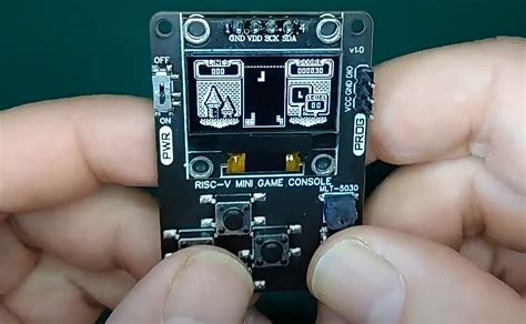 RISC V Mini Game Console Retro Spektro