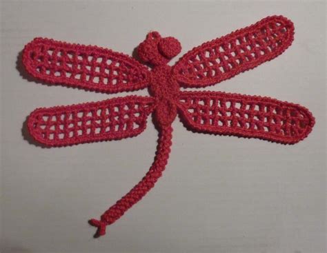 Crocheted Dragonfly